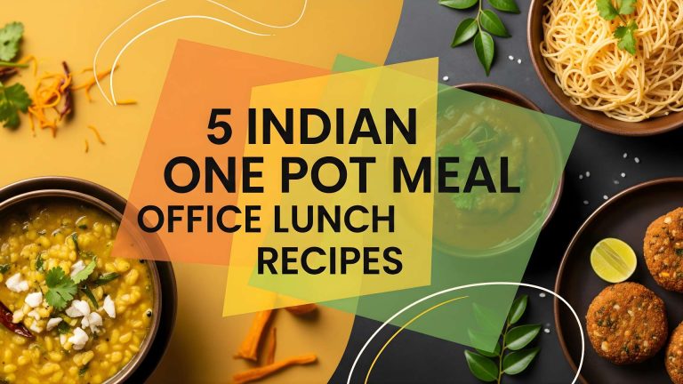 5 Indian One Pot Meal Office Lunch Recipes